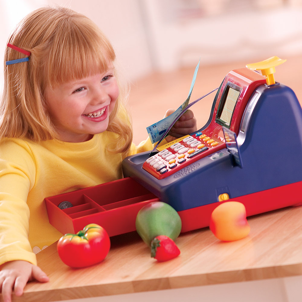 PRETEND & PLAY TEACH.CASH REGISTER C$ - LEARNING RESOURCES - Playwell ...