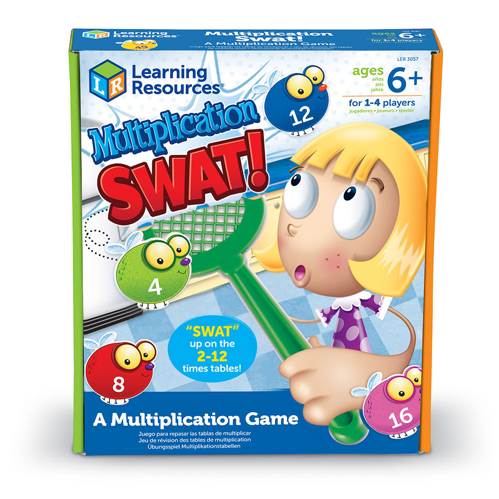MULTIPLICATION SWAT! - LEARNING RESOURCES - Playwell Canada Toy Distributor