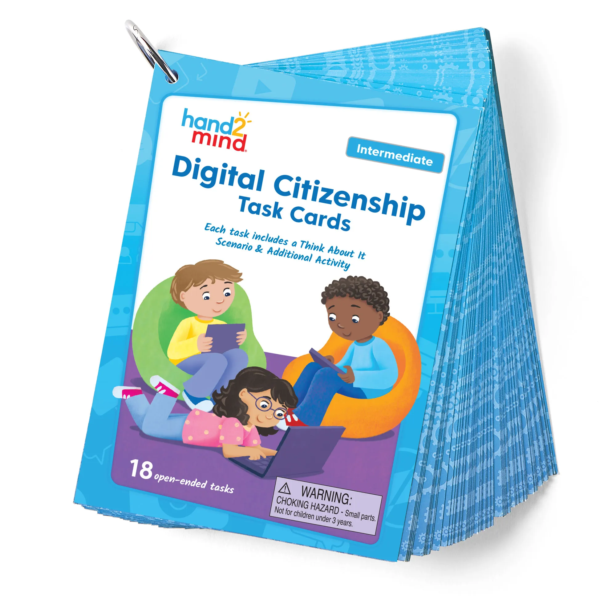 HANDS-ON DIGITAL CITIZENSHIP INTERMEDIATE TASK CARDS - HAND 2 MIND ...
