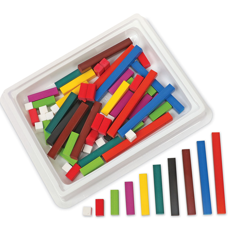 CUISENAIRE RODS MULTI-PACK: WOOD - LEARNING RESOURCES - Playwell Canada ...