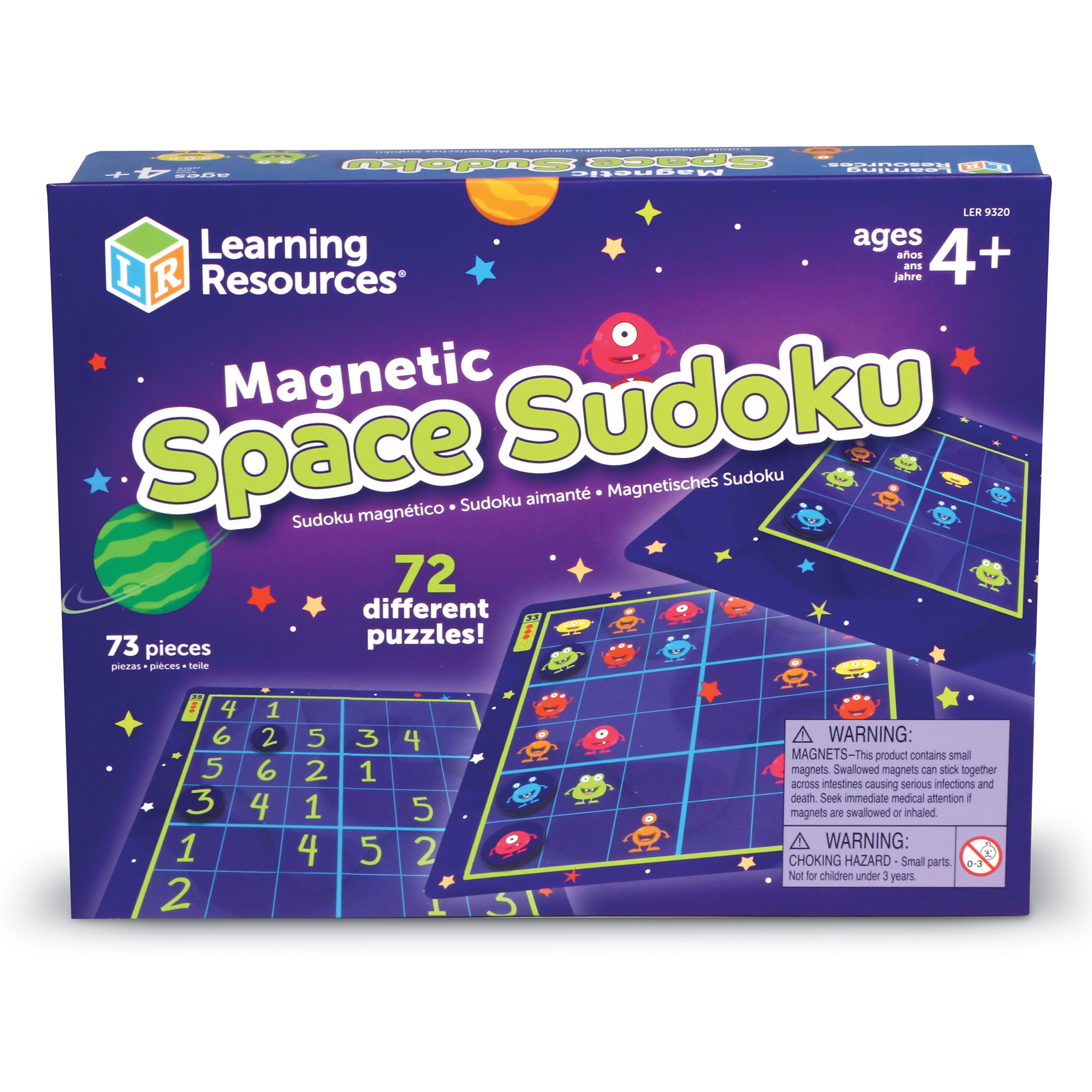 MAGNETIC SPACE SUDOKU - LEARNING RESOURCES - Playwell Canada Toy ...