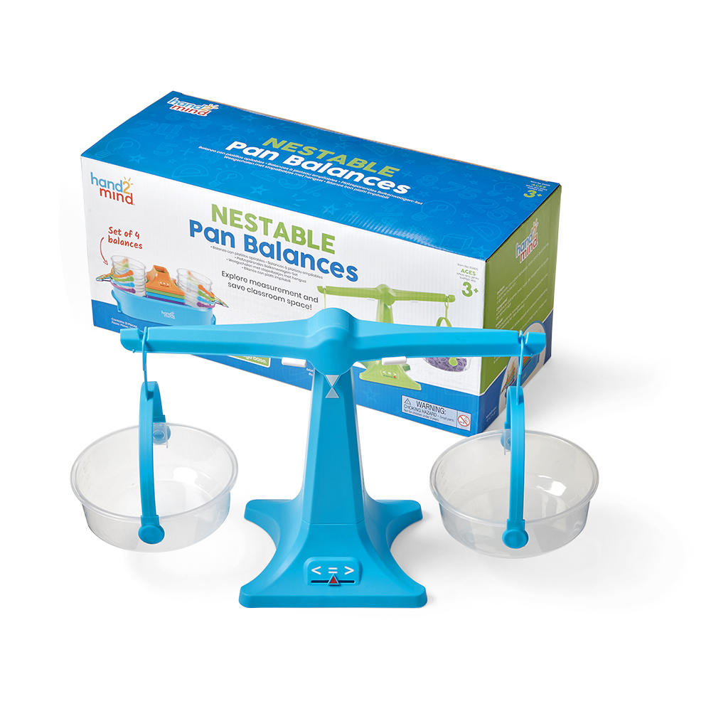 NESTING PAN BALANCES (SET OF 4) - HAND 2 MIND - Playwell Canada Toy ...