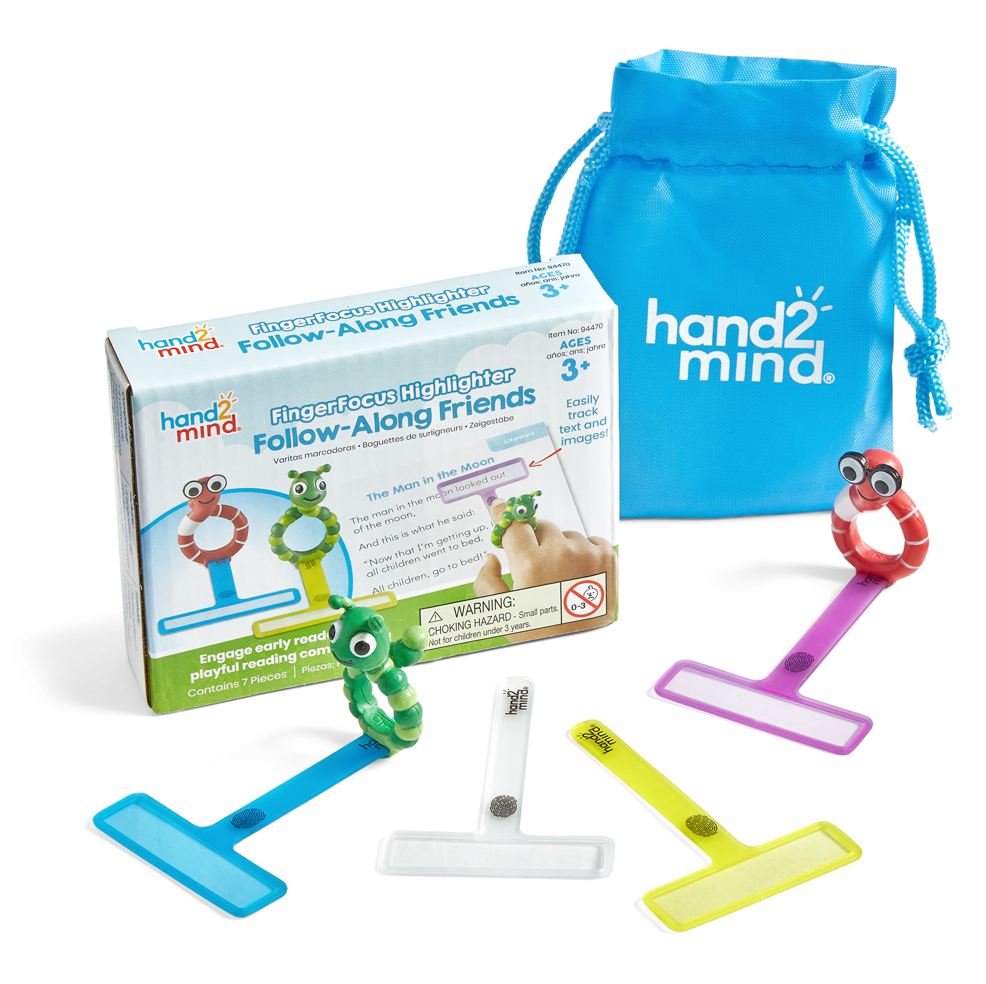 FINGERFOCUS HIGHLIGHTER FOLLOW-ALONG FRIENDS - HAND 2 MIND - Playwell ...