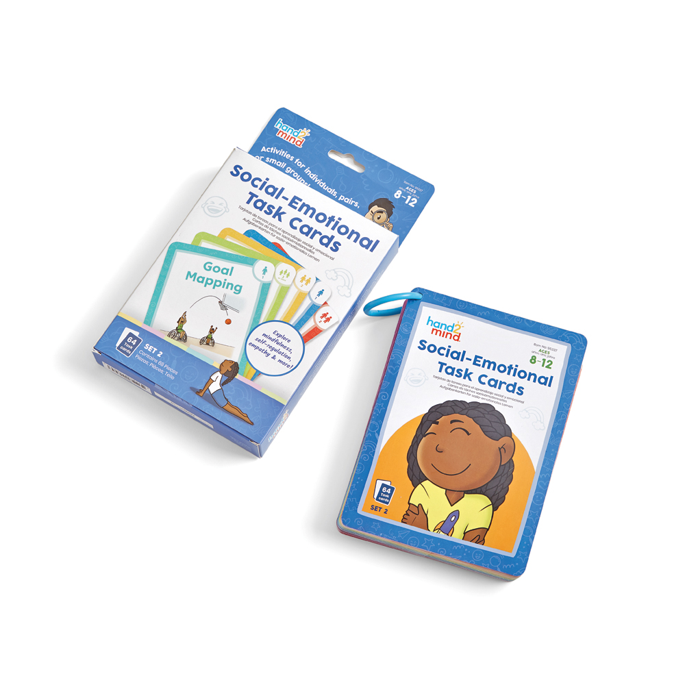 SOCIAL-EMOTIONAL TASK CARDS - HAND 2 MIND - Playwell Canada Toy Distributor