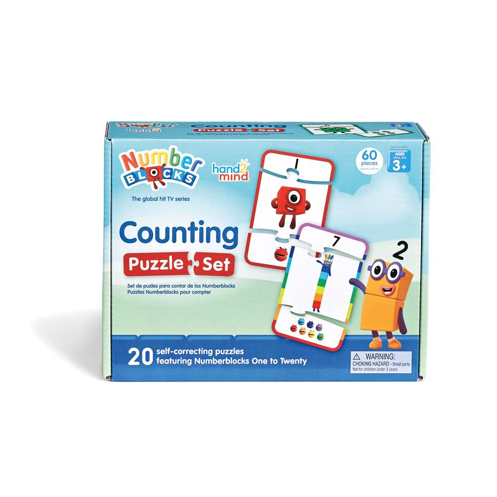 NUMBERBLOCKS COUNTING PUZZLE SET - HAND 2 MIND - Playwell Canada Toy ...