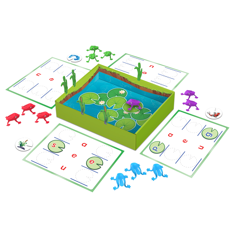 LILY PAD LETTER HOP WORD-BUILDING GAME - HAND 2 MIND - Playwell Canada ...