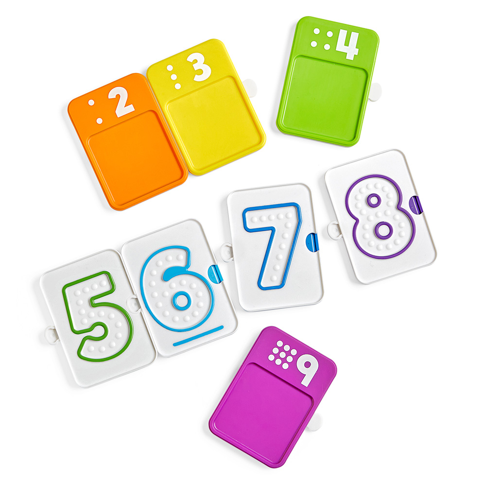 SENSORY NUMBER TRAYS - HAND2MIND - Playwell Canada Toy Distributor SENSORY NUMBER TRAYS - HAND2MIND - Playwell Canada Toy Distributor