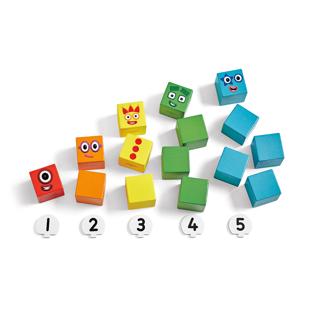 NUMBERBLOCKS 1-5 WOODEN BLOCKS - HAND 2 MIND - Playwell Canada Toy ...