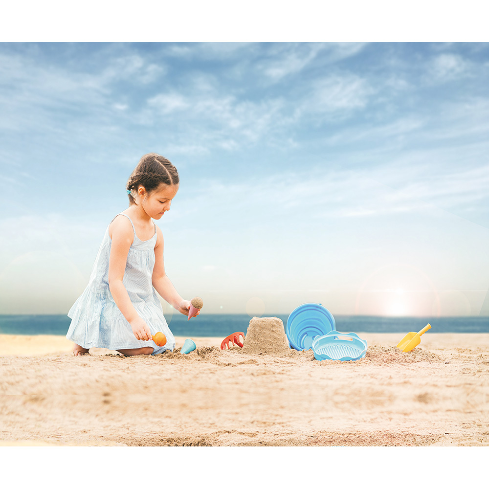 7-IN-1 SAND TOYS SET (BLUE) - COMPACT TOYS - Playwell Canada Toy ...