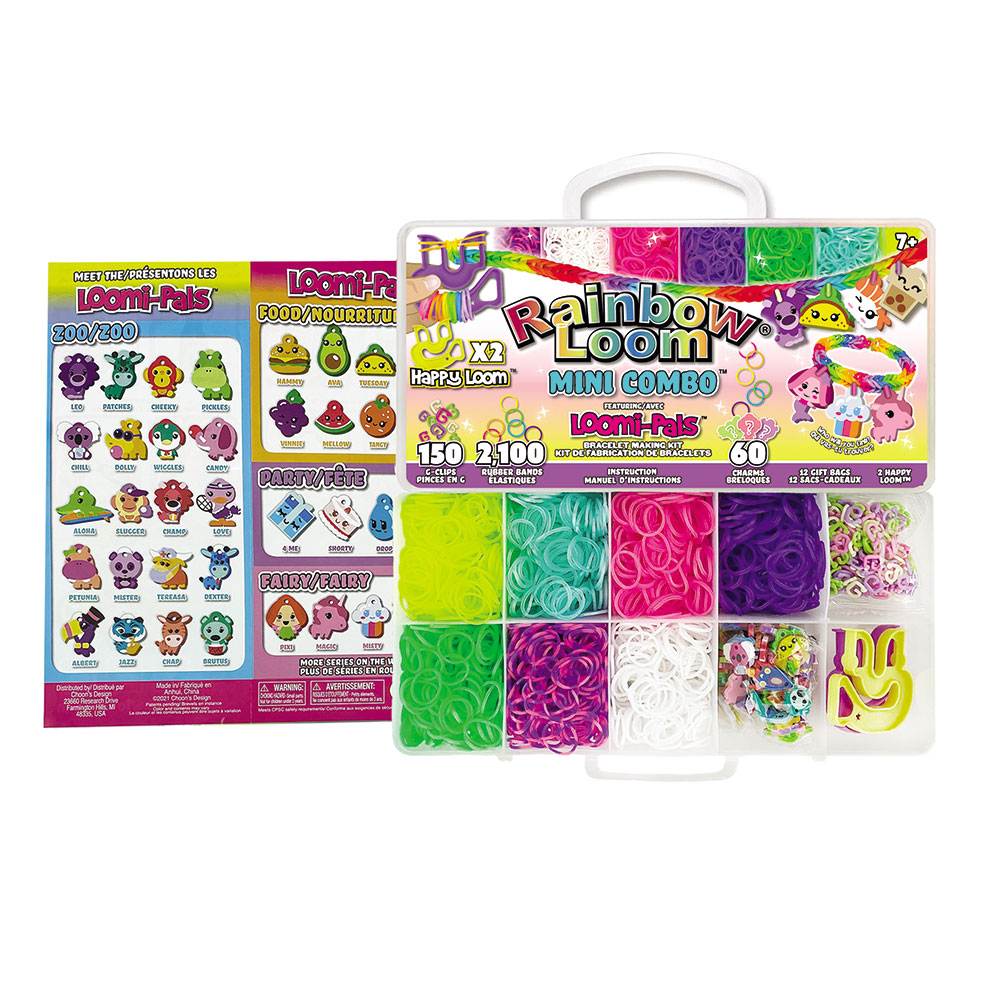 LOOMIPAL MINI - RAINBOW LOOM - Playwell Canada Toy Distributor