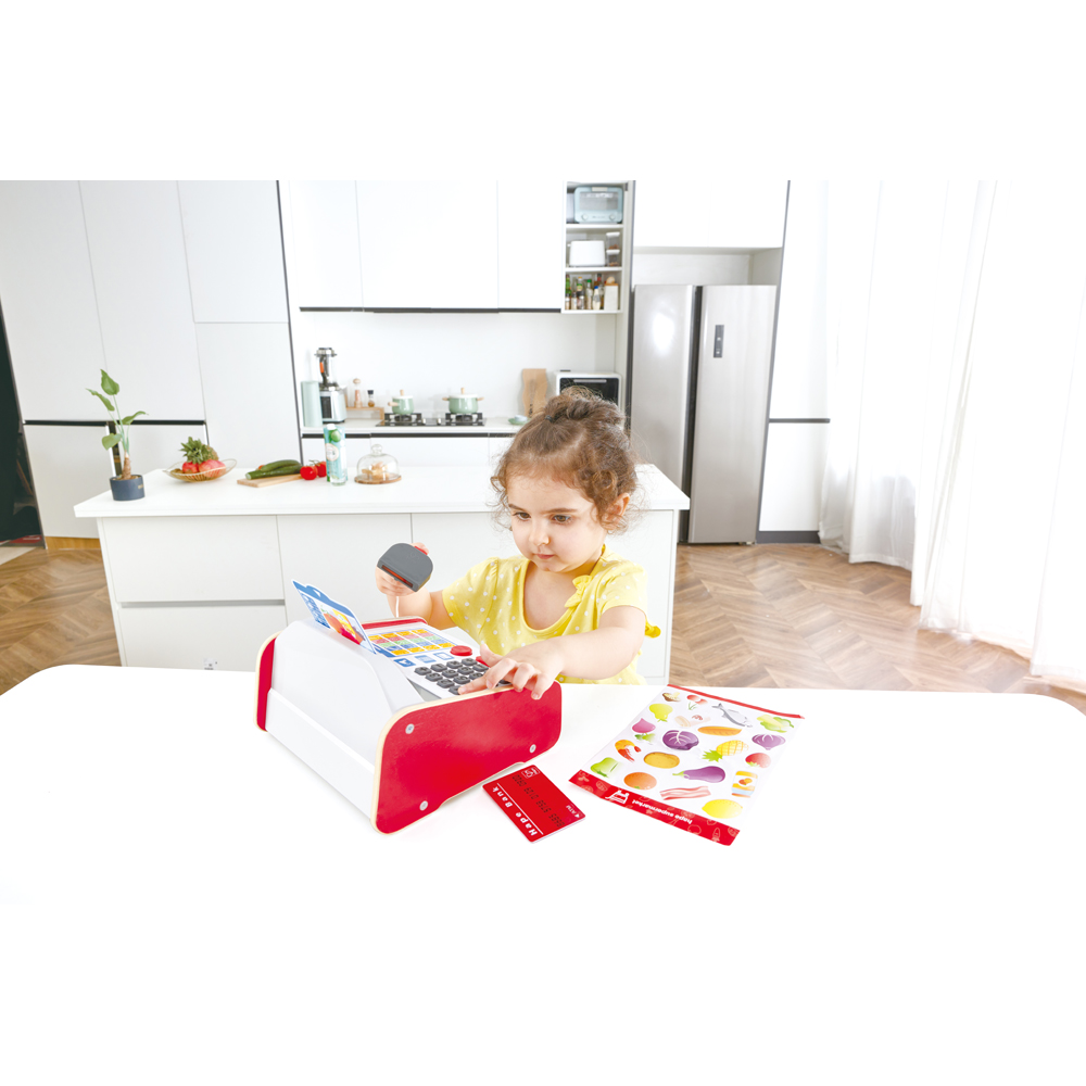 BEEP ''N'' BUY CASH REGISTER - HAPE - Playwell Canada Toy Distributor