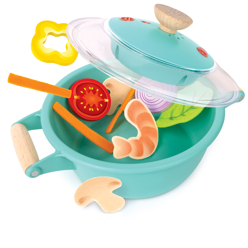 LITTLE CHEF COOKING & STEAM PLAYSET - HAPE - Playwell Canada Toy ...