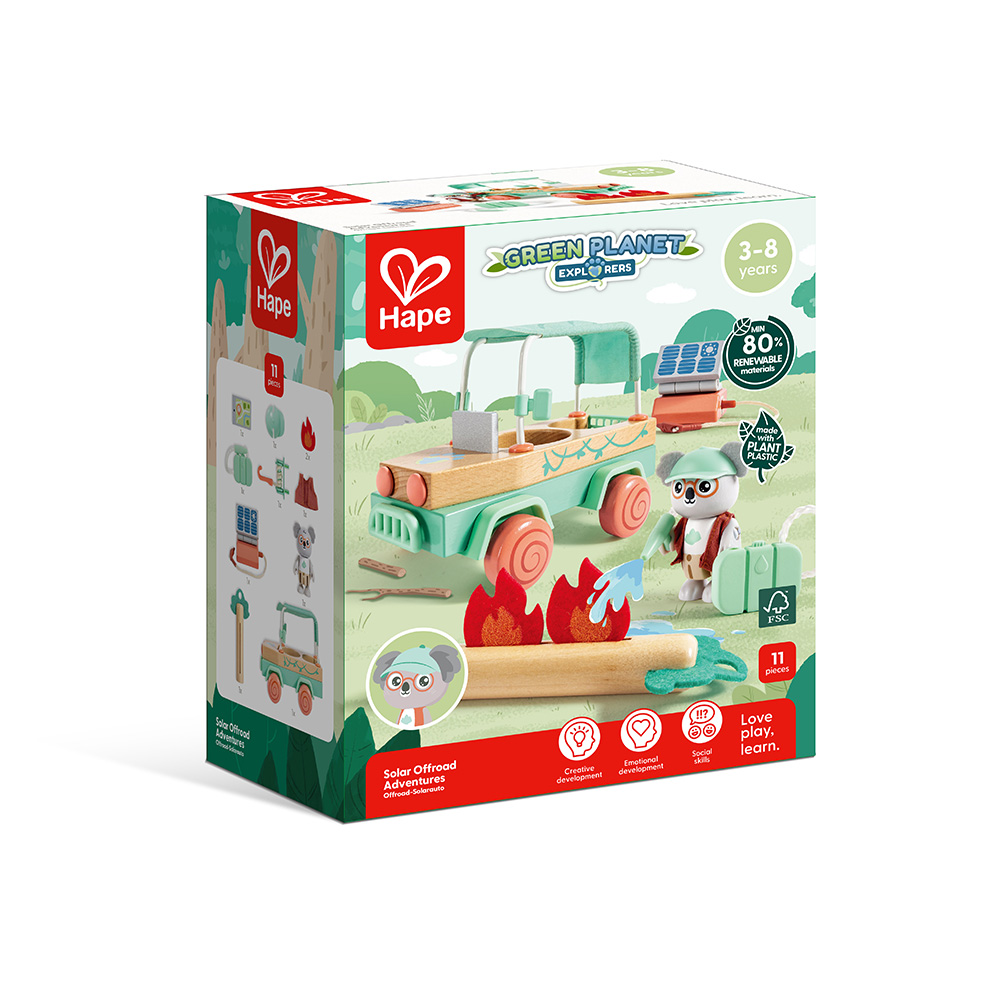 SOLAR OFF-ROAD ADVENTURES - HAPE - Playwell Canada Toy Distributor
