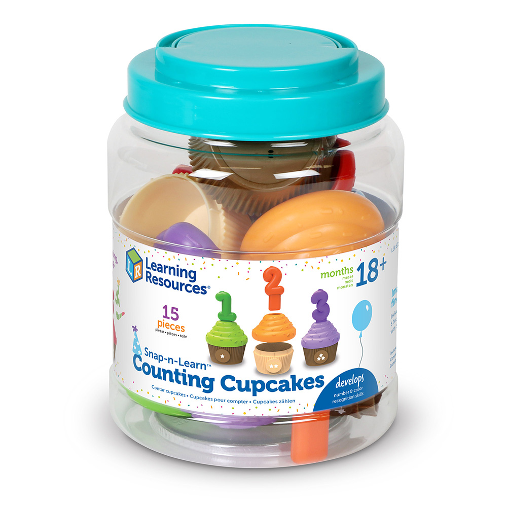 SNAP-N-LEARN COUNTING CUPCAKES - LEARNING RESOURCES - Playwell Canada ...