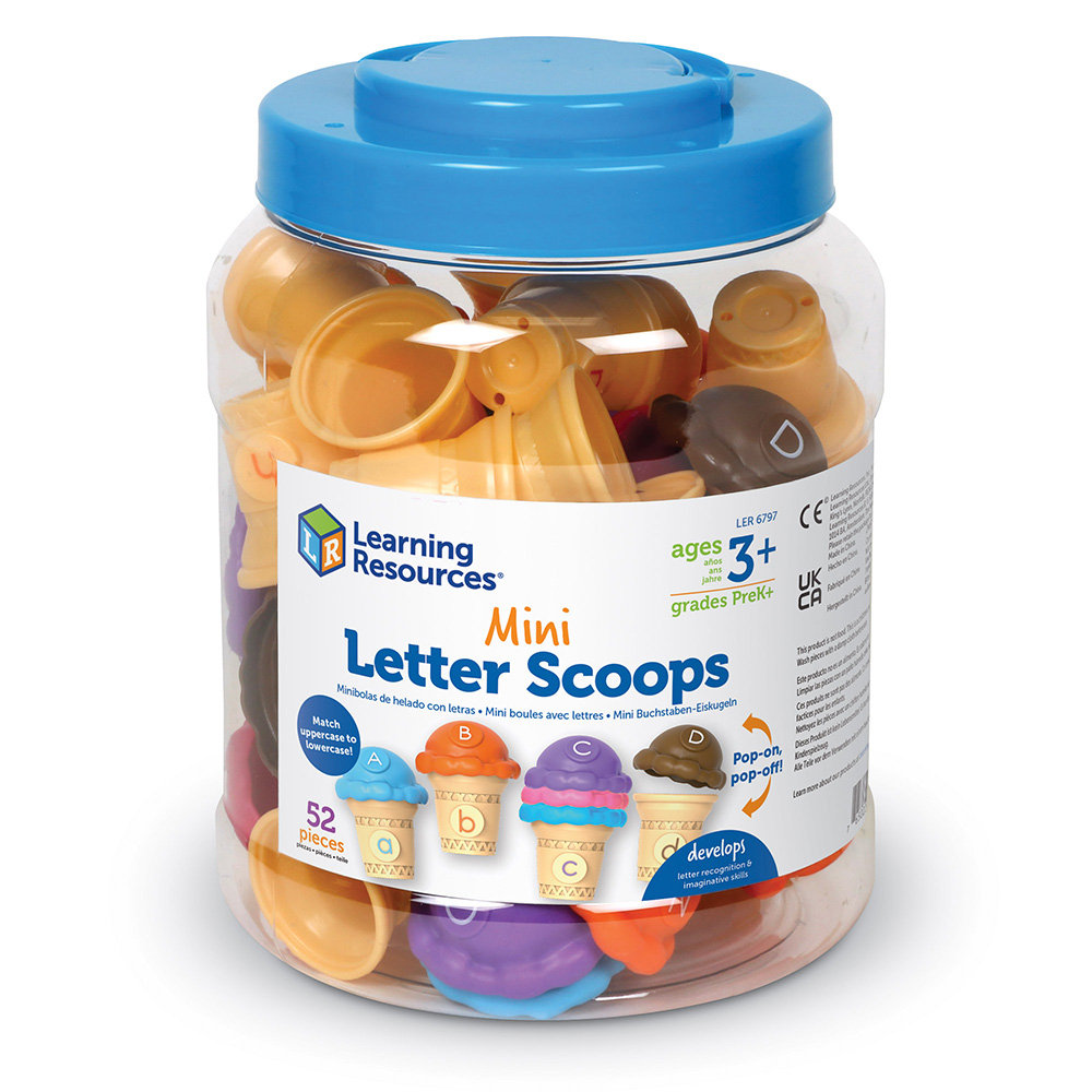 MINI LETTER SCOOPS - LEARNING RESOURCES - Playwell Canada Toy Distributor MINI LETTER SCOOPS - LEARNING RESOURCES - Playwell Canada Toy Distributor