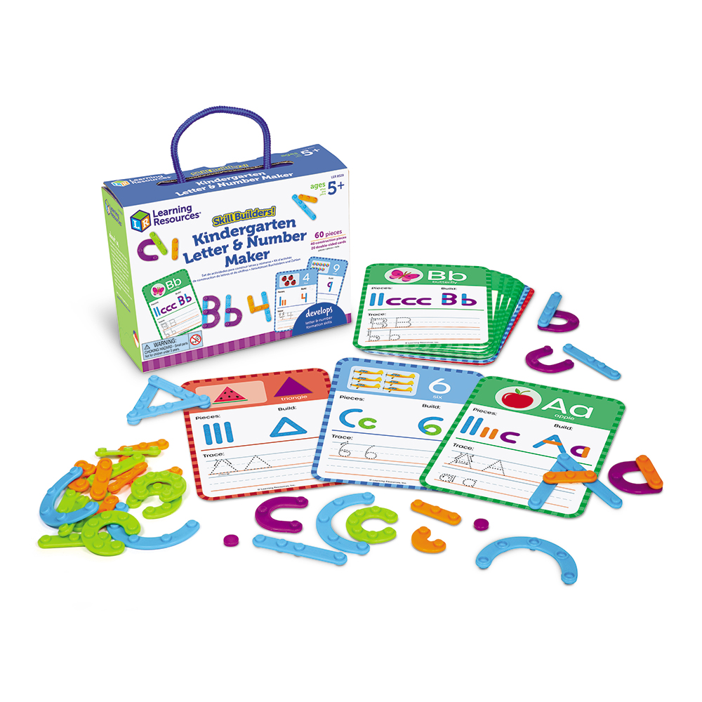 SKILLS BUILDERS LETTER & NUMBER MAKER - LEARNING RESOURCES - Playwell ...