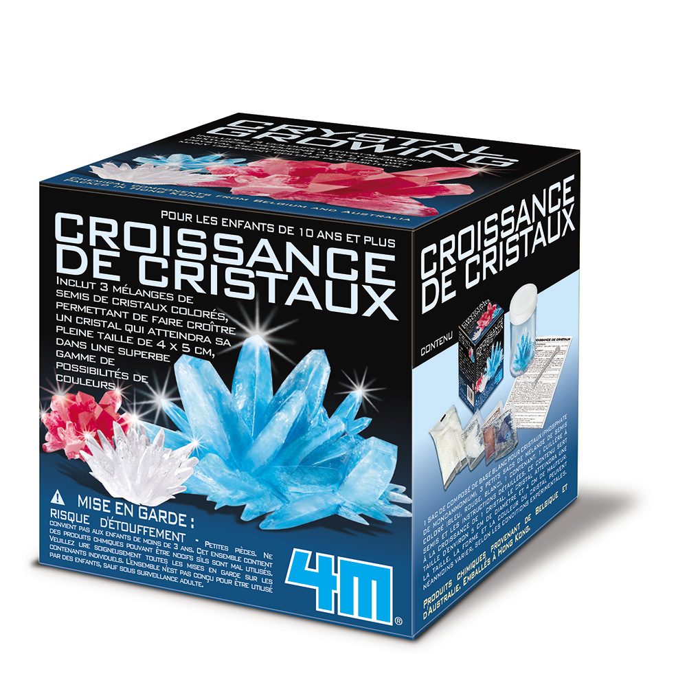 CRYSTAL GROWING - 4M - Playwell Canada Toy Distributor