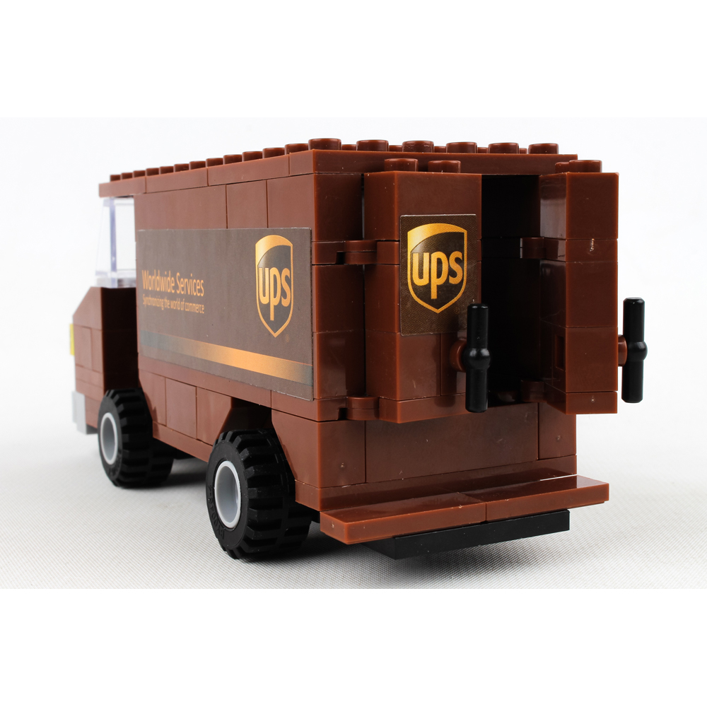 UPS 111PC. PACKAGE CAR CONSTRUCTION TOY - DARON - Playwell Canada Toy ...