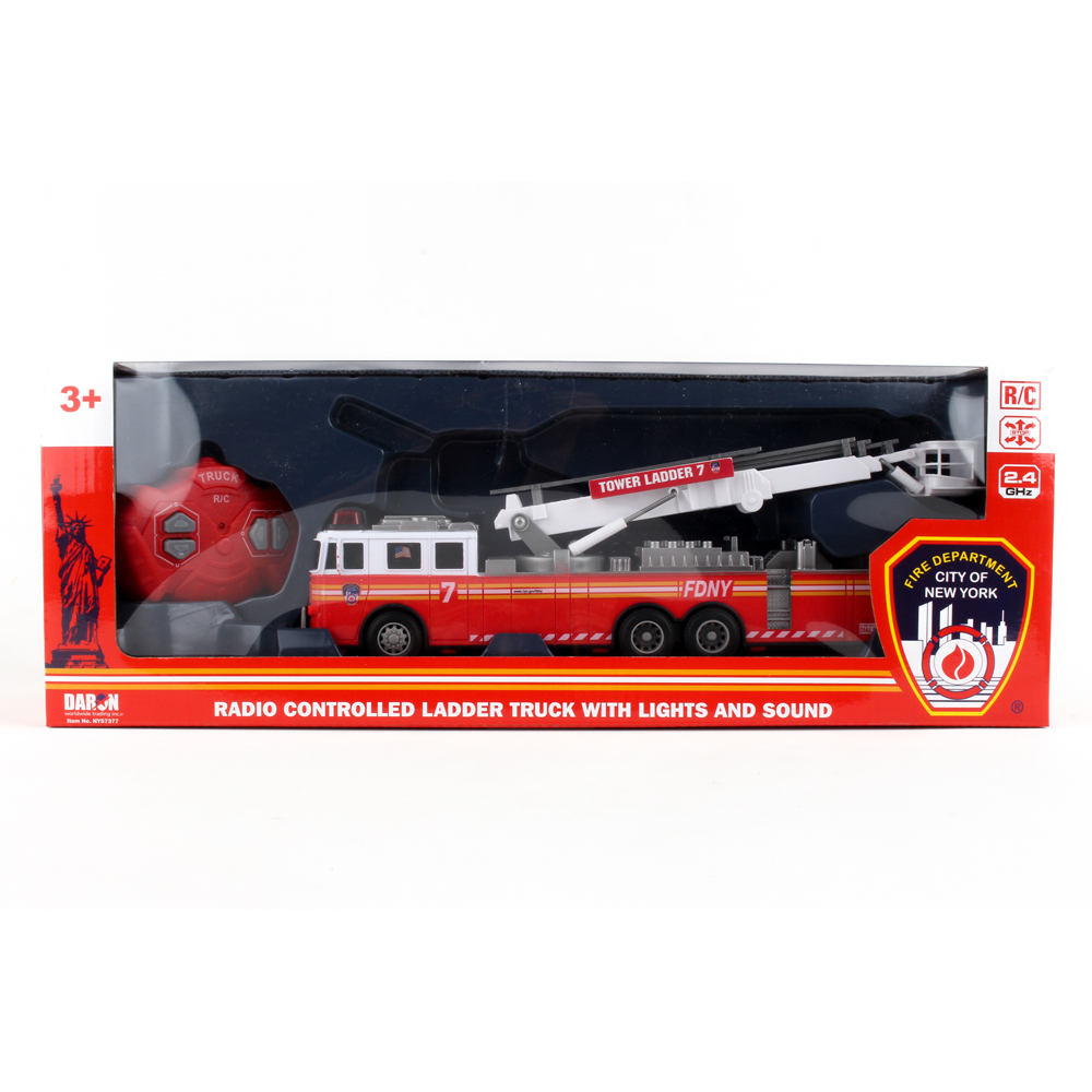 FDNY R/C LADDER FIRE TRUCK - DARON - Playwell Canada Toy Distributor FDNY R/C LADDER FIRE TRUCK - DARON - Playwell Canada Toy Distributor