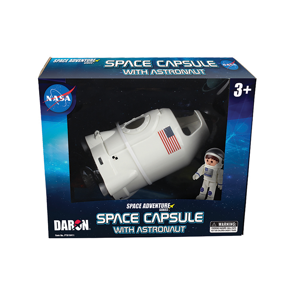SPACE ADVENTURE CAPSULE W/ASTRONAUT - DARON - Playwell Canada Toy ...