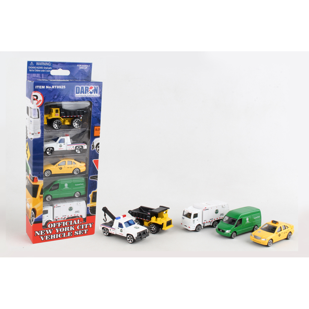 NEW YORK CITY OFFICIAL 5PC. VEHICLE SET - DARON - Playwell Canada Toy ...