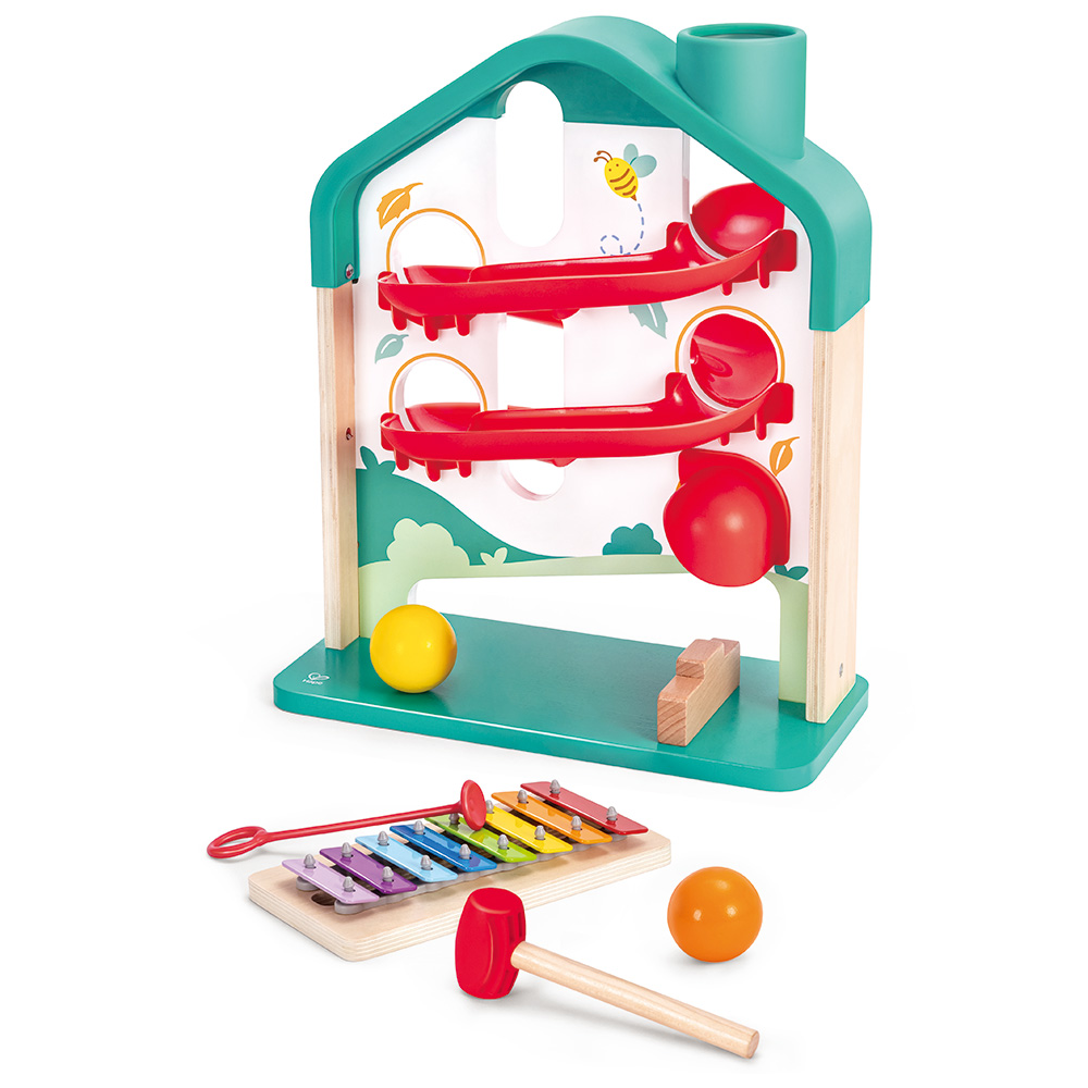 MELODY MANSION BALL RUN - HAPE - Playwell Canada Toy Distributor
