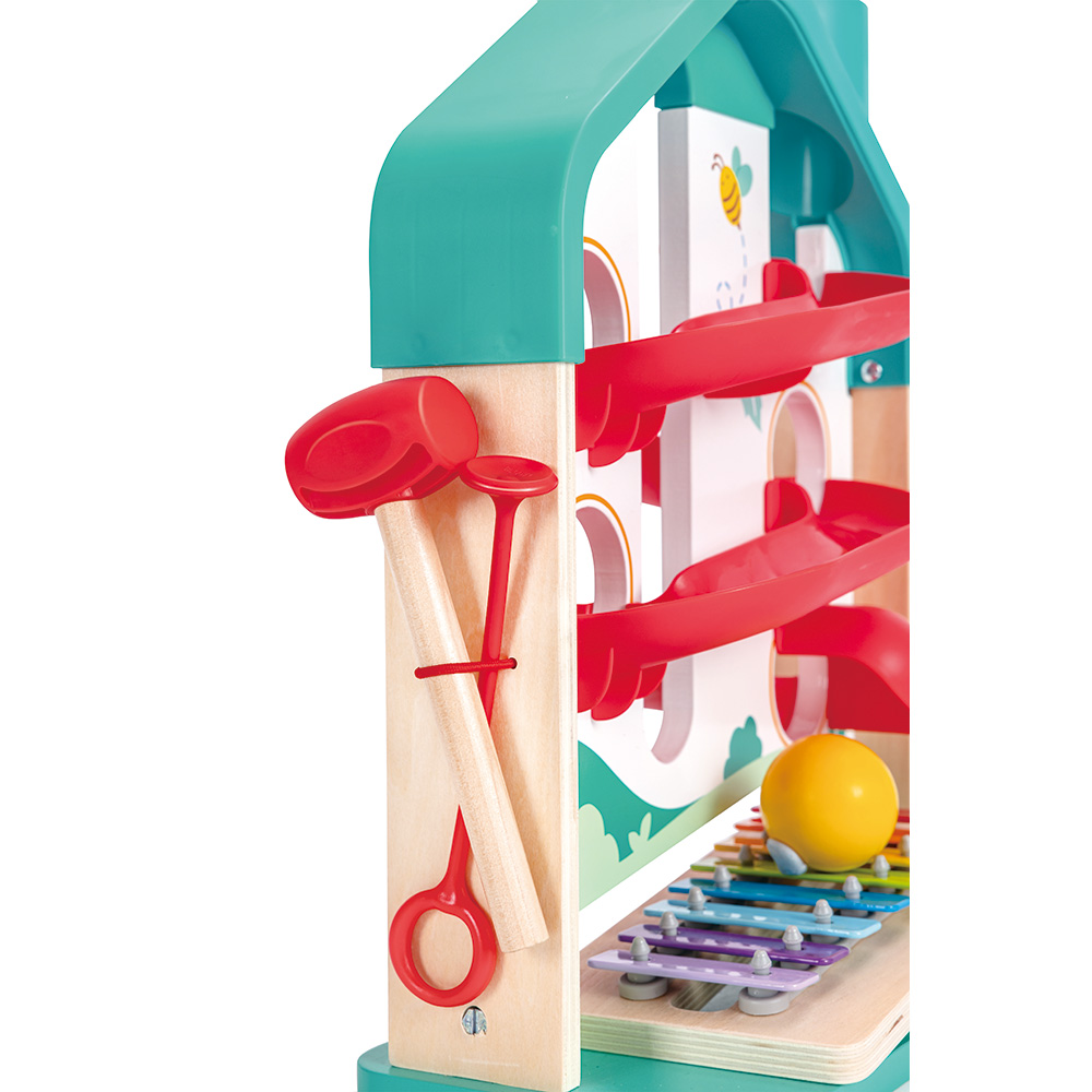 MELODY MANSION BALL RUN - HAPE - Playwell Canada Toy Distributor