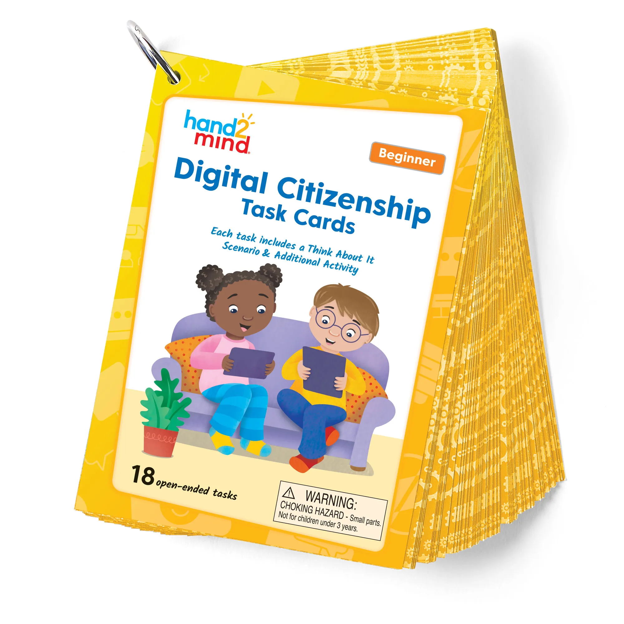 HANDS-ON DIGITAL CITIZENSHIP BEGINNER TASK CARDS - HAND 2 MIND ...