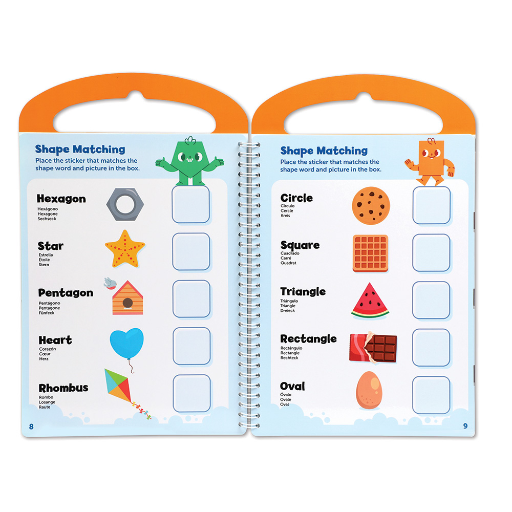 SB SMART STICKERS-COLOURS, NUMBERS & SHAPES - LEARNING RESOURCES ...