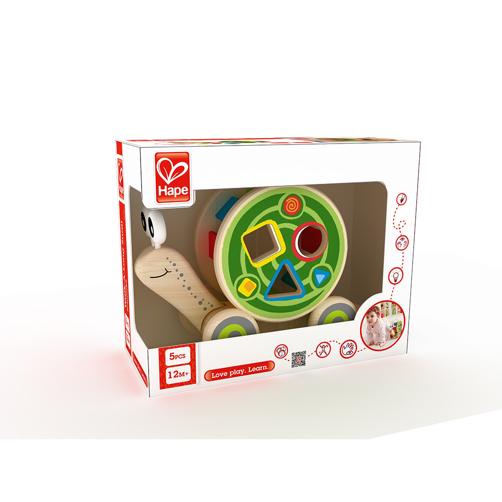 WALK-A-LONG SNAIL - HAPE - Playwell Canada Toy Distributor