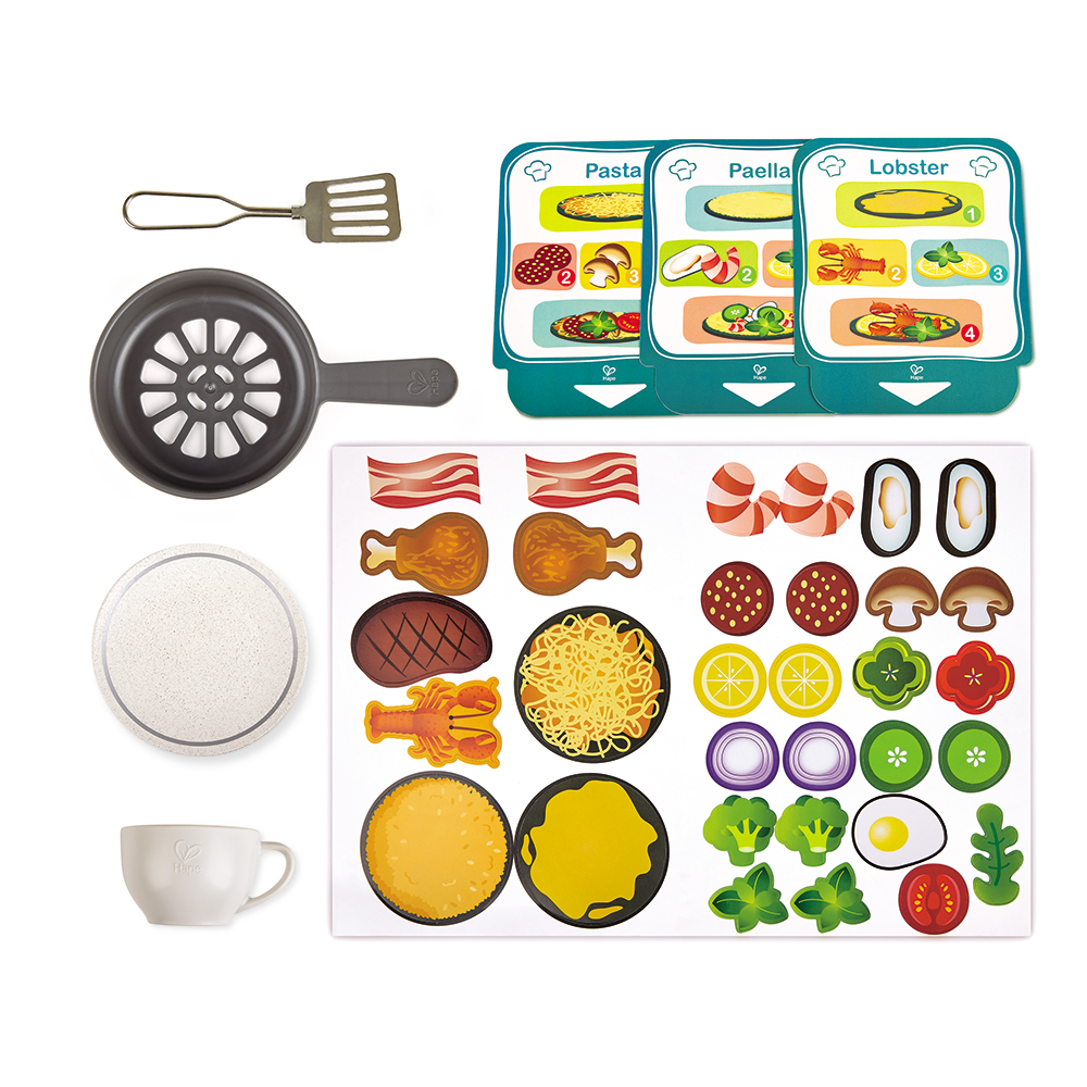 DELUXE KITCHEN W/FUN FAN STOVE - HAPE - Playwell Canada Toy Distributor