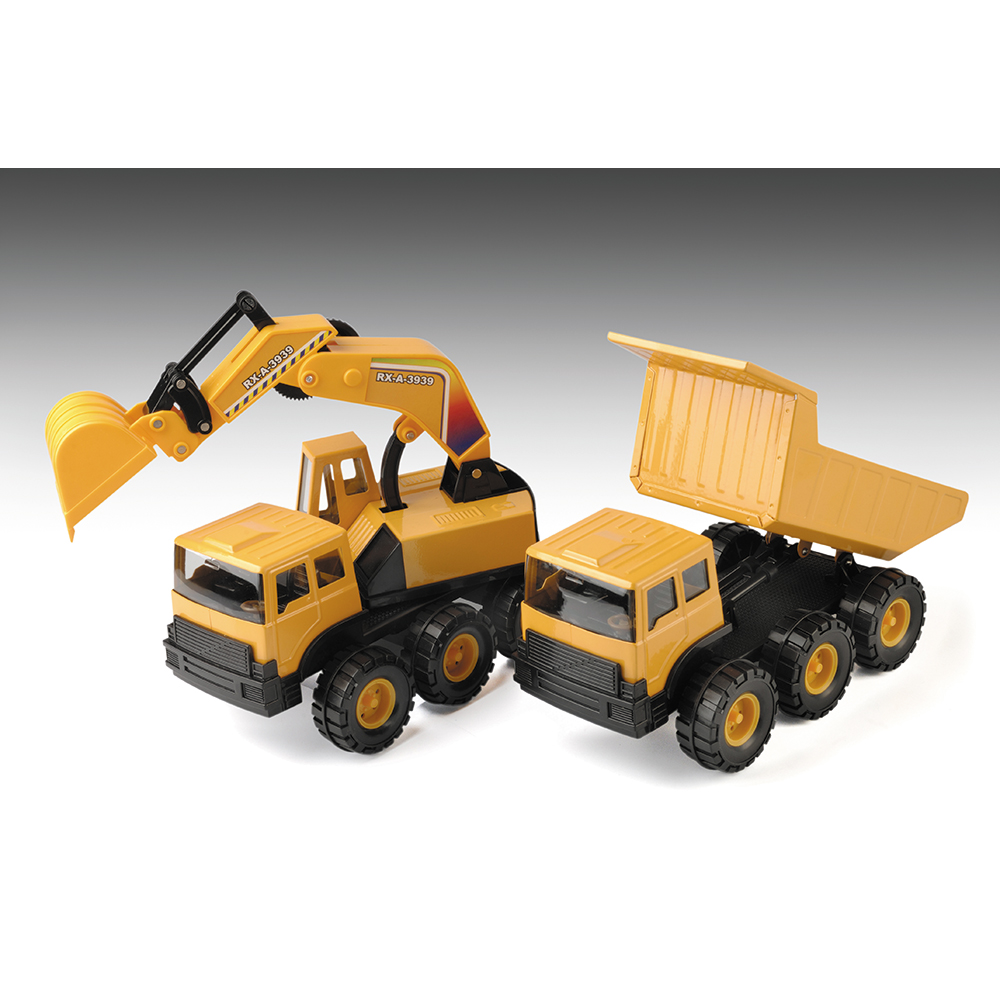 METAL BACKHOE - Playwell Canada Toy Distributor