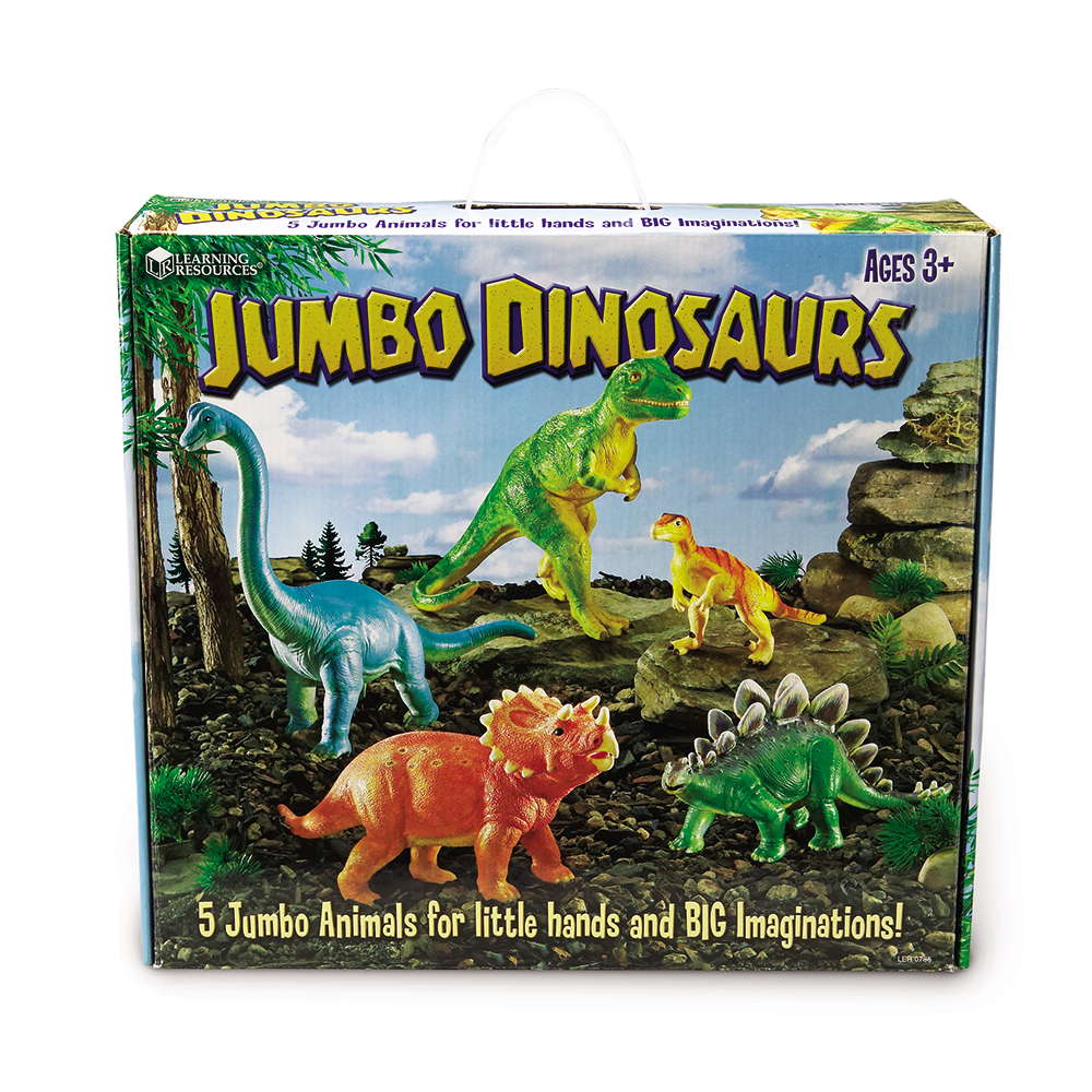 JUMBO DINOSAURS - LEARNING RESOURCES - Playwell Canada Toy Distributor