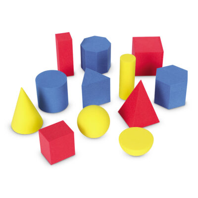 SOFT FOAM GEOMETRIC SHAPES - LEARNING RESOURCES - Playwell Canada Toy ...