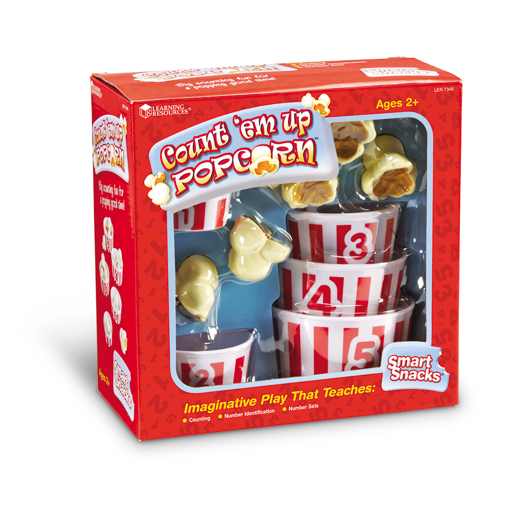 SMART SNACKS COUNT ''EM UP POPCORN - LEARNING RESOURCES - Playwell ...