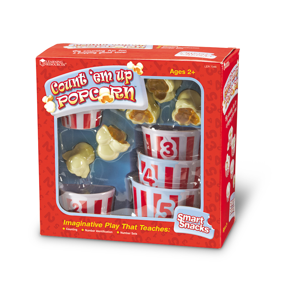 SMART SNACKS COUNT ''EM UP POPCORN - LEARNING RESOURCES - Playwell ...