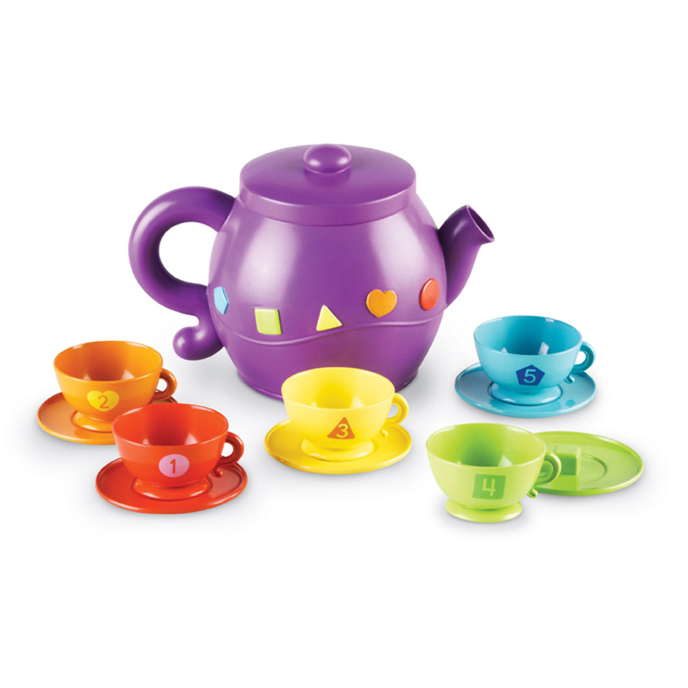 SERVING SHAPES TEA SET - LEARNING RESOURCES - Playwell Canada Toy ...