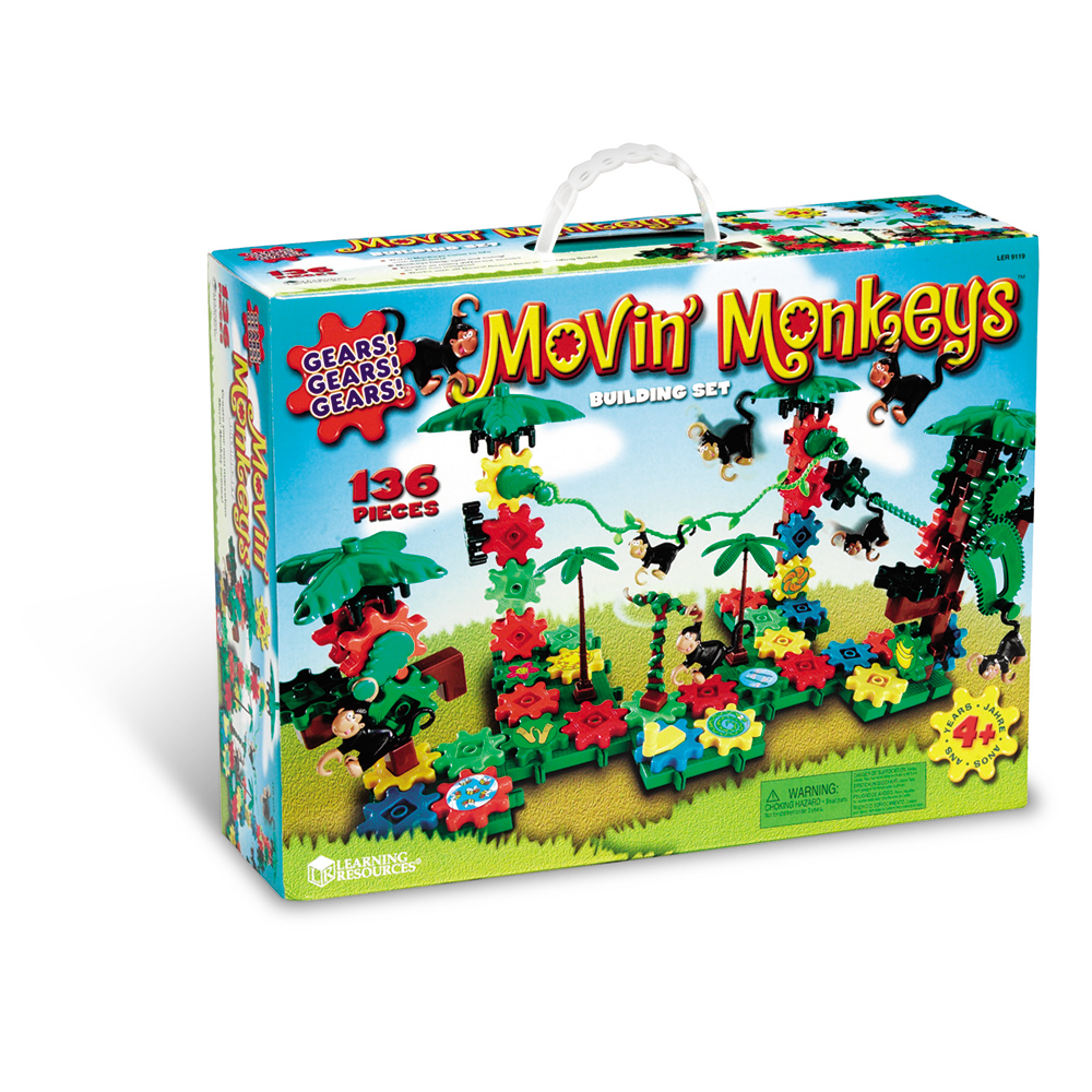 GEARS! GEARS! GEARS! MOVIN''MONKEYS SET - LEARNING RESOURCES - Playwell ...